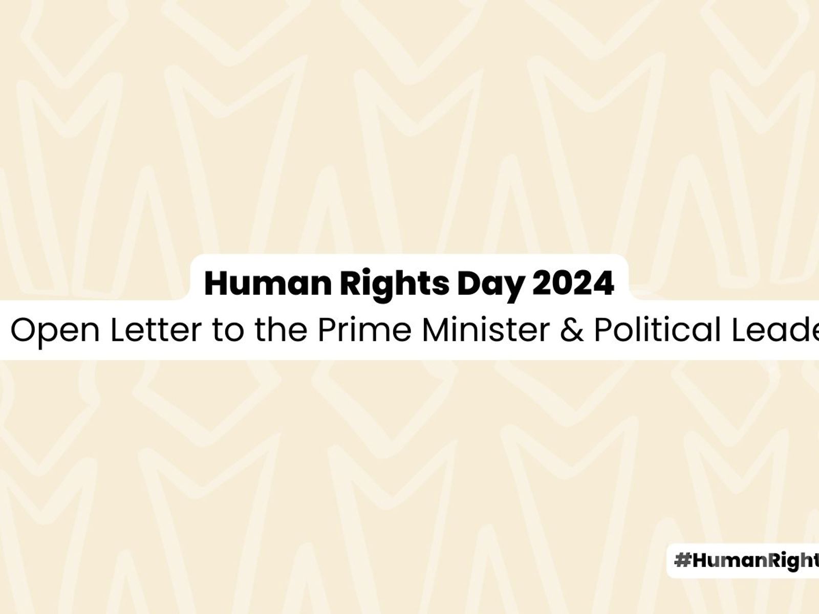 Human Rights Day 2024: Open Letter | BIHR