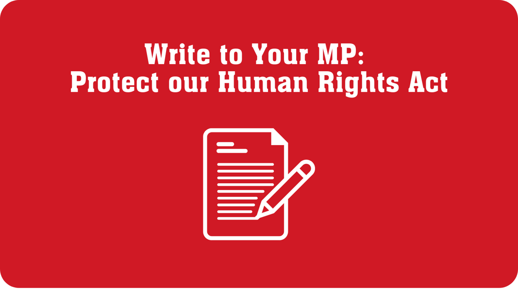 Write to your MP Template Letters