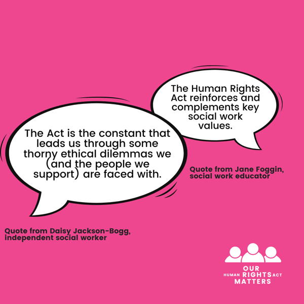 Why our Human Rights Act Matters in social work | BIHR