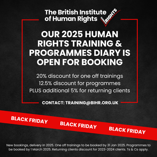 Human Rights Training | British Institute of Human Rights