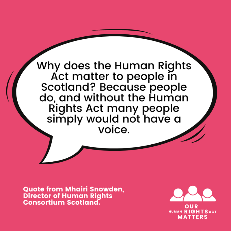 Why Our Human Rights Act Matters Blogs | BIHR